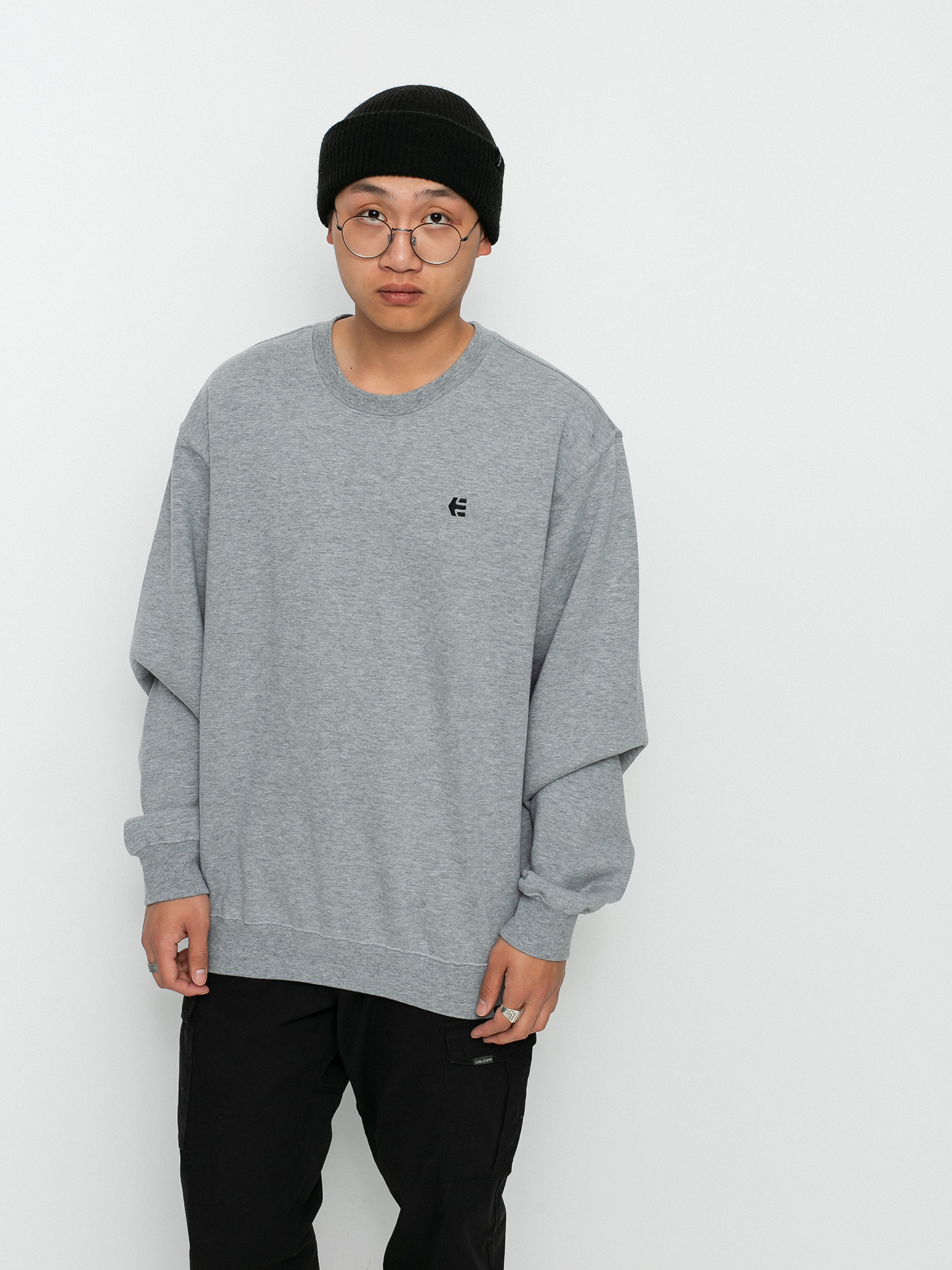 Mikina Etnies Creep Crew (burgundy)