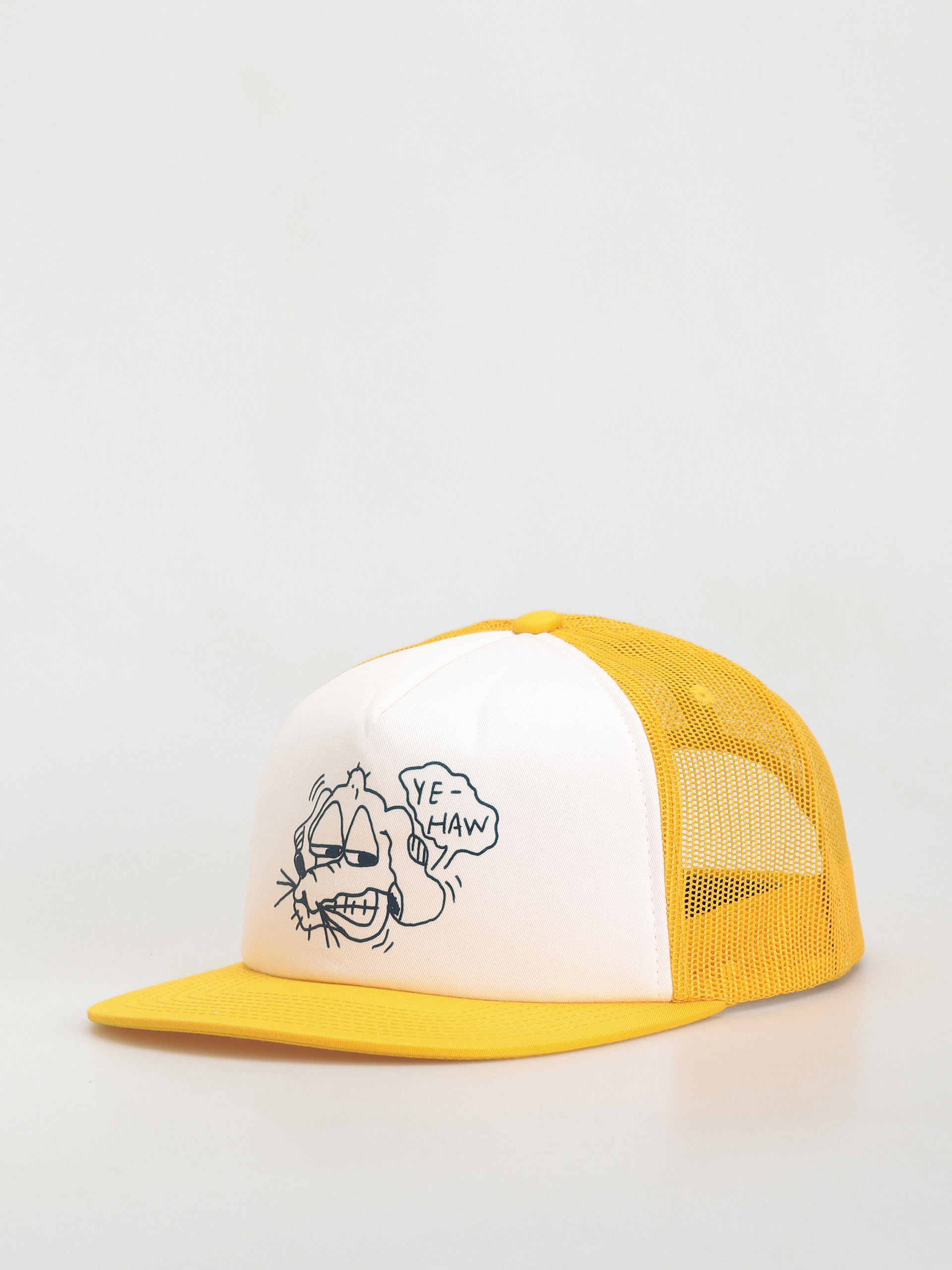 Šiltovka Brixton Ye Haw Mp Mesh Cap - žltá (yellow cab/white)