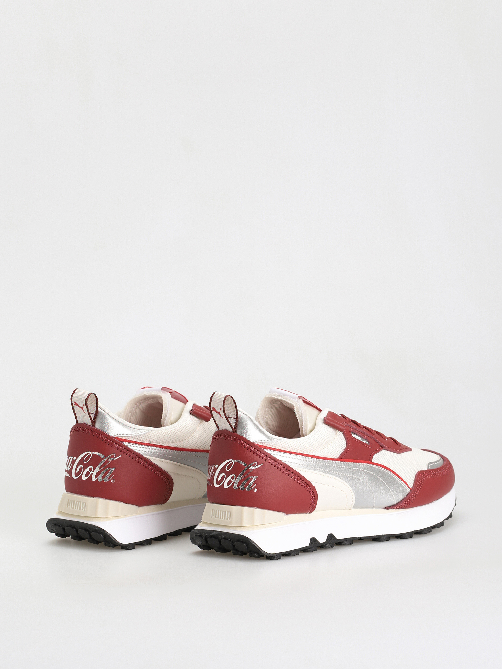 Topánky Puma X Coca Cola Rider Fv (intense red/puma silver/ivory glow)