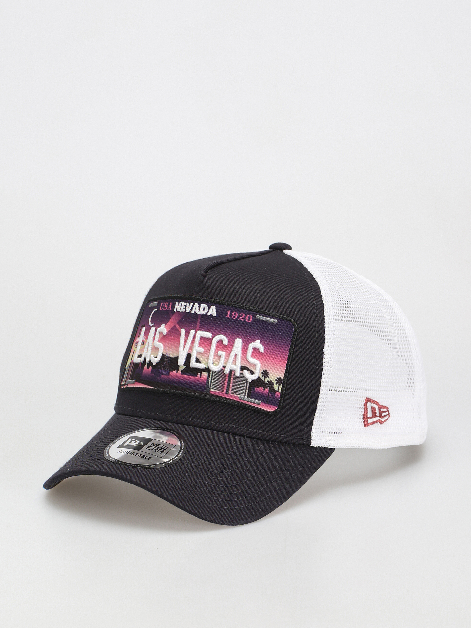 Šiltovka New Era License Plate Trucker - námornícka modrá (navy/white)