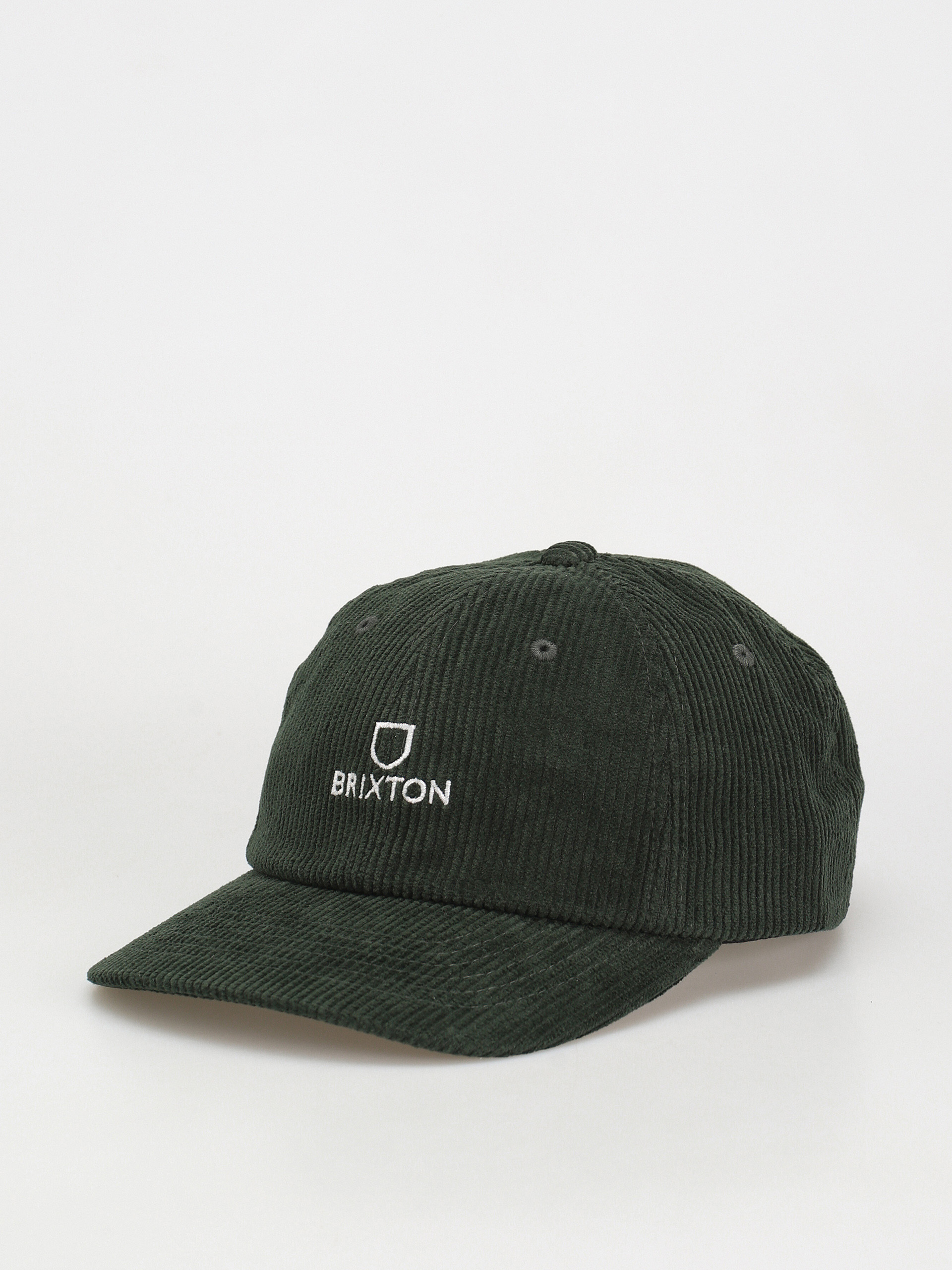 Šiltovka Brixton Alpha Lp Cap - zelená (pine needle cord)