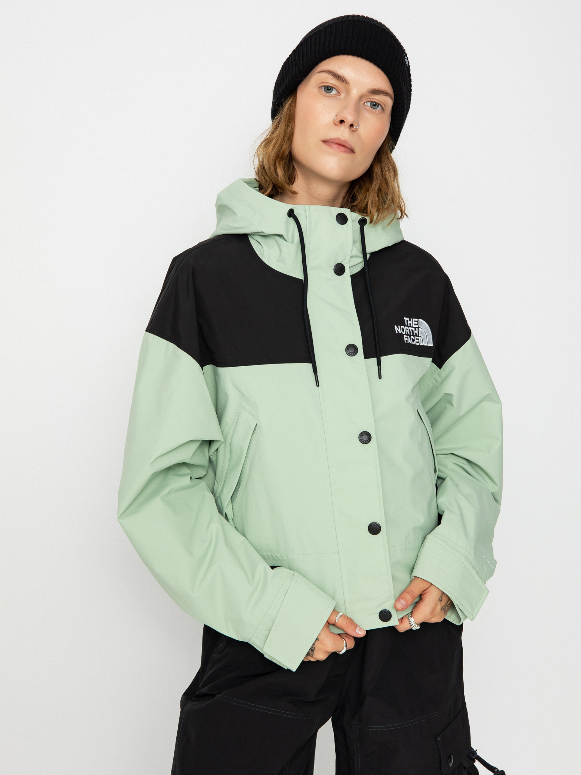 Bunda The North Face Reign On Wmn - zelená (misty sage/tnf black)