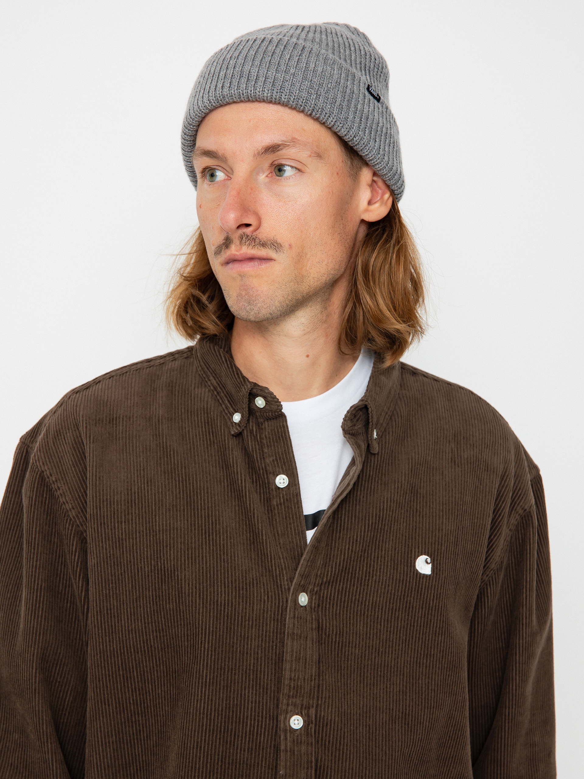 Košeľa Carhartt WIP Madison Cord (buckeye/wax)
