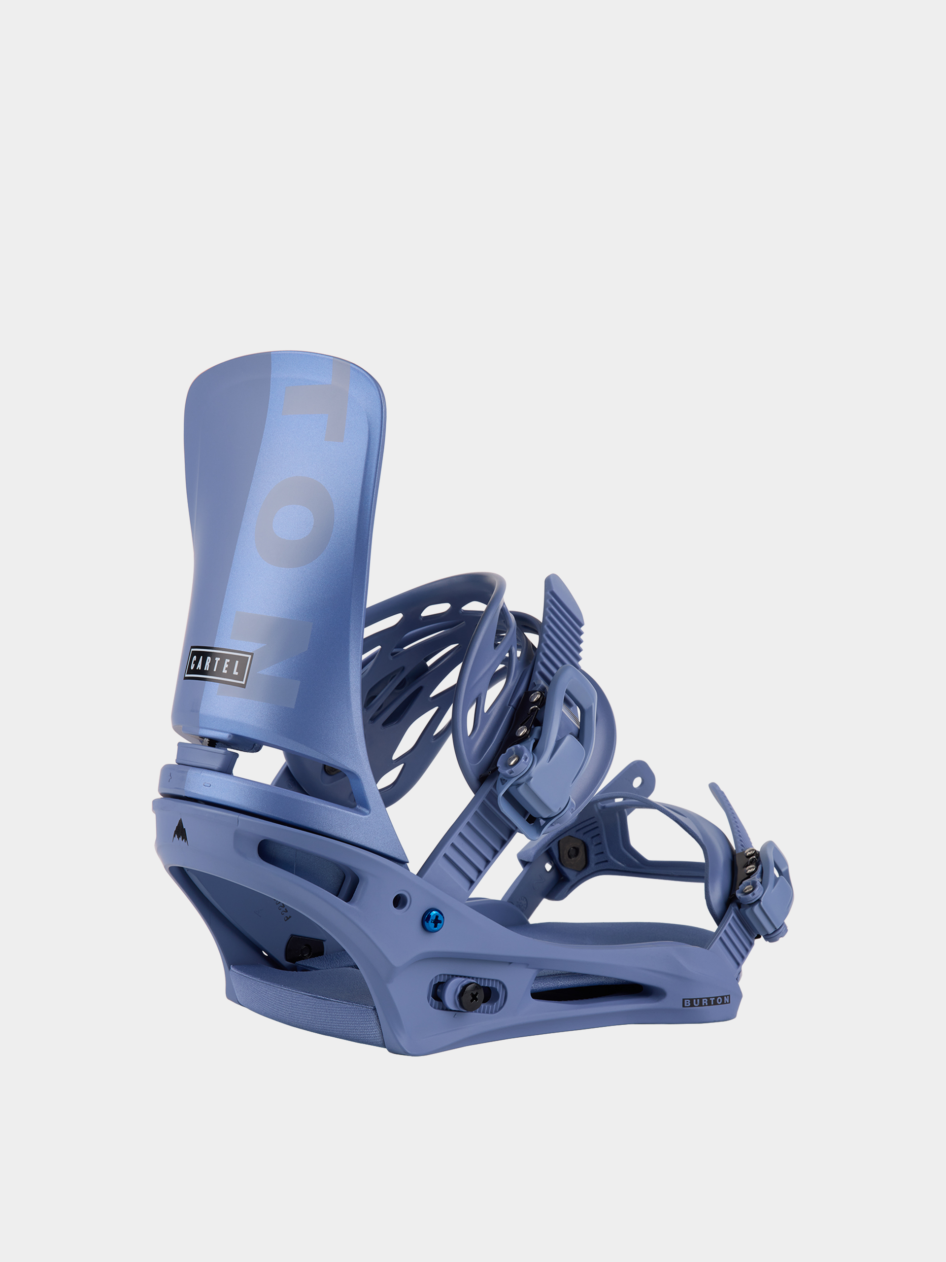 Snowboardové viazanie Burton Cartel Reflex - modrá (slate blue/logo)