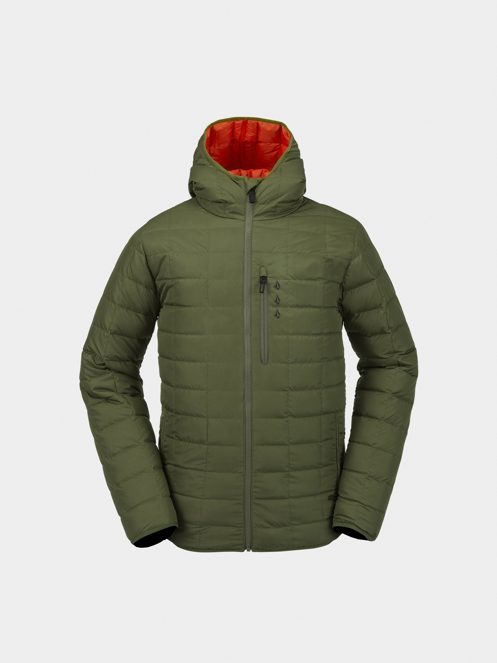 Bunda Volcom Puff Puff Give - zelená (military)