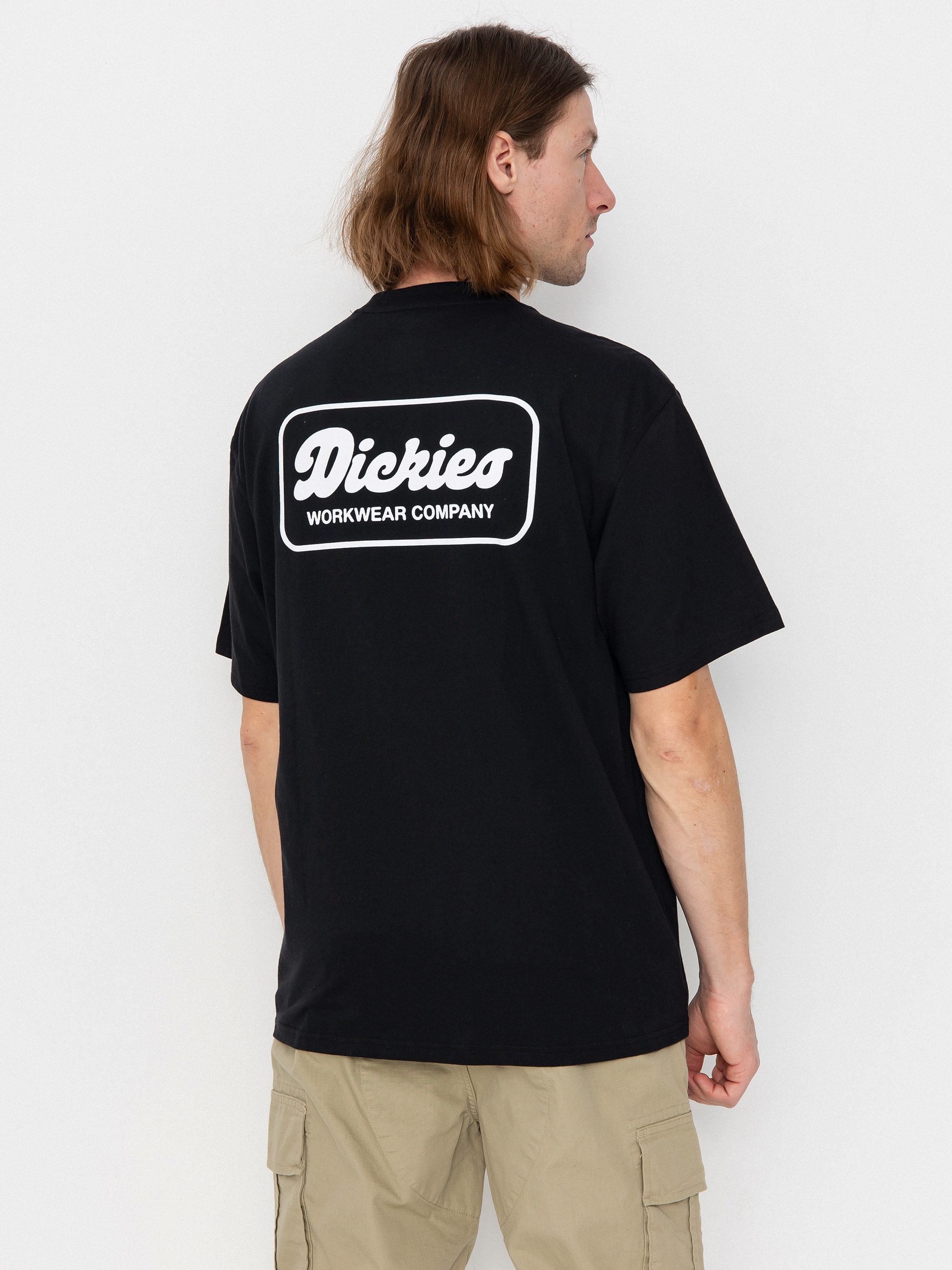 Tričko Dickies Lewistown - čierna (black)