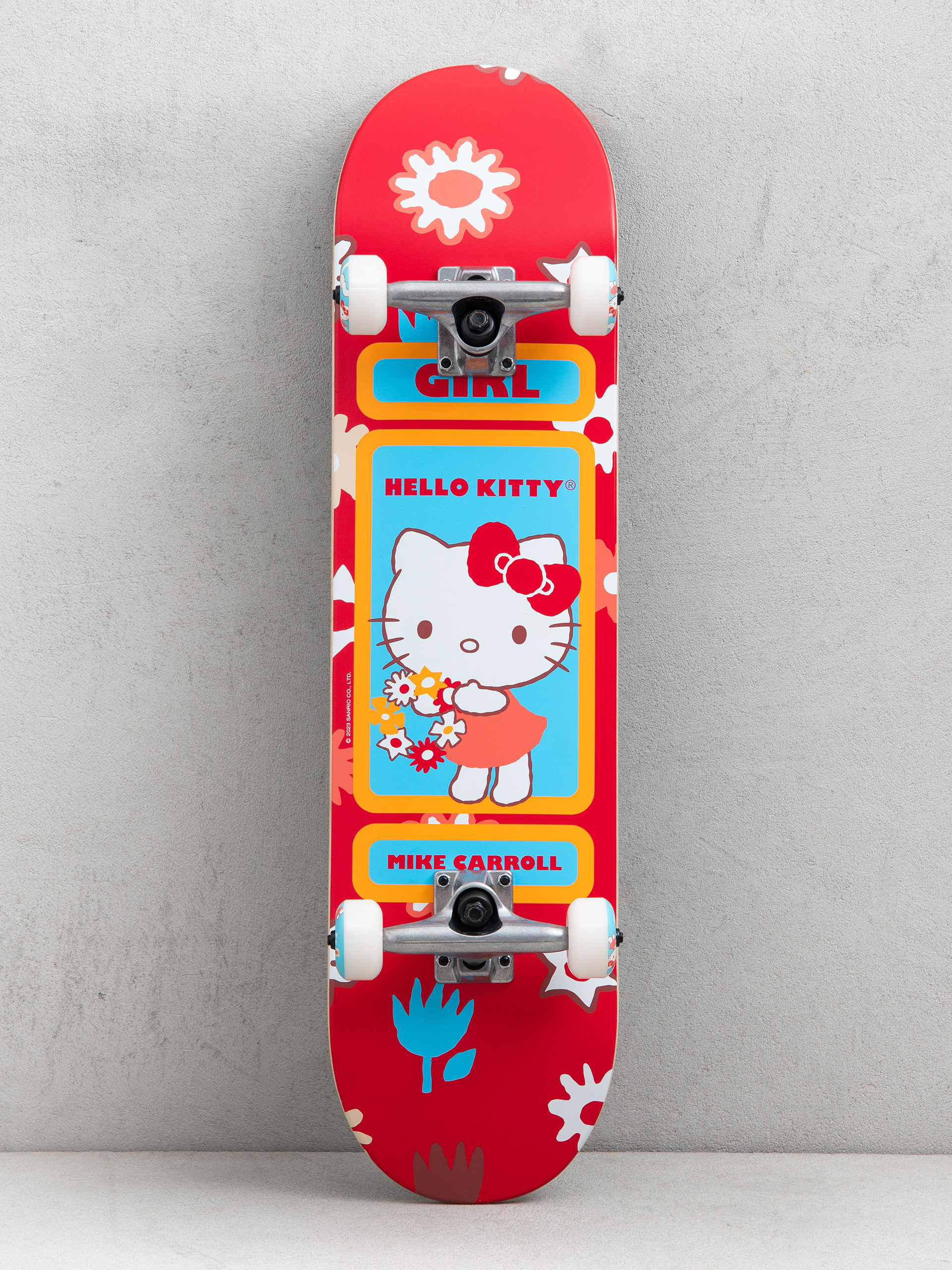 Skateboard Girl Skateboard Carroll Hello Kitty - čierna, mnohofarebná