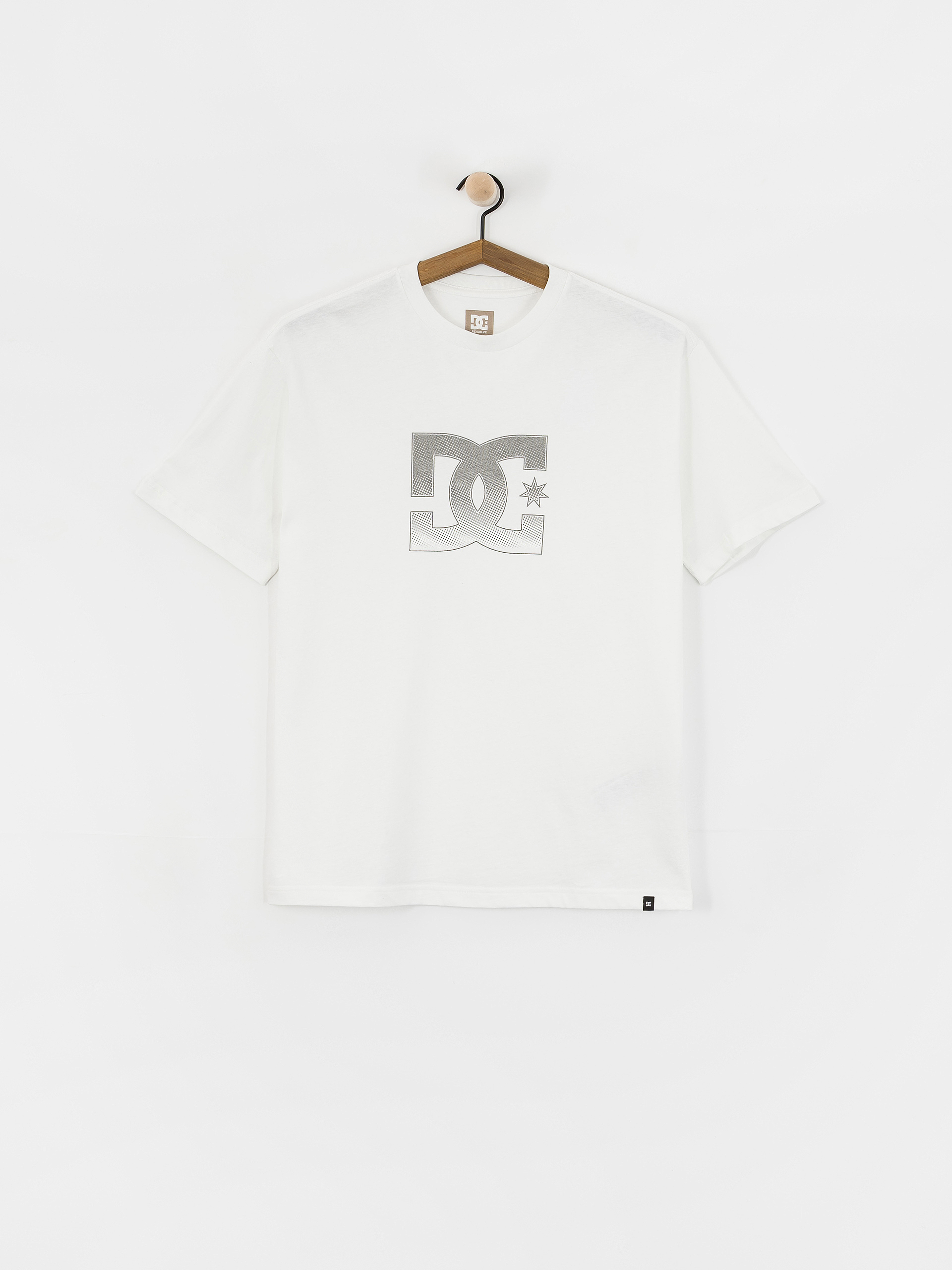 Tričko DC Star Reflective - biela (white)