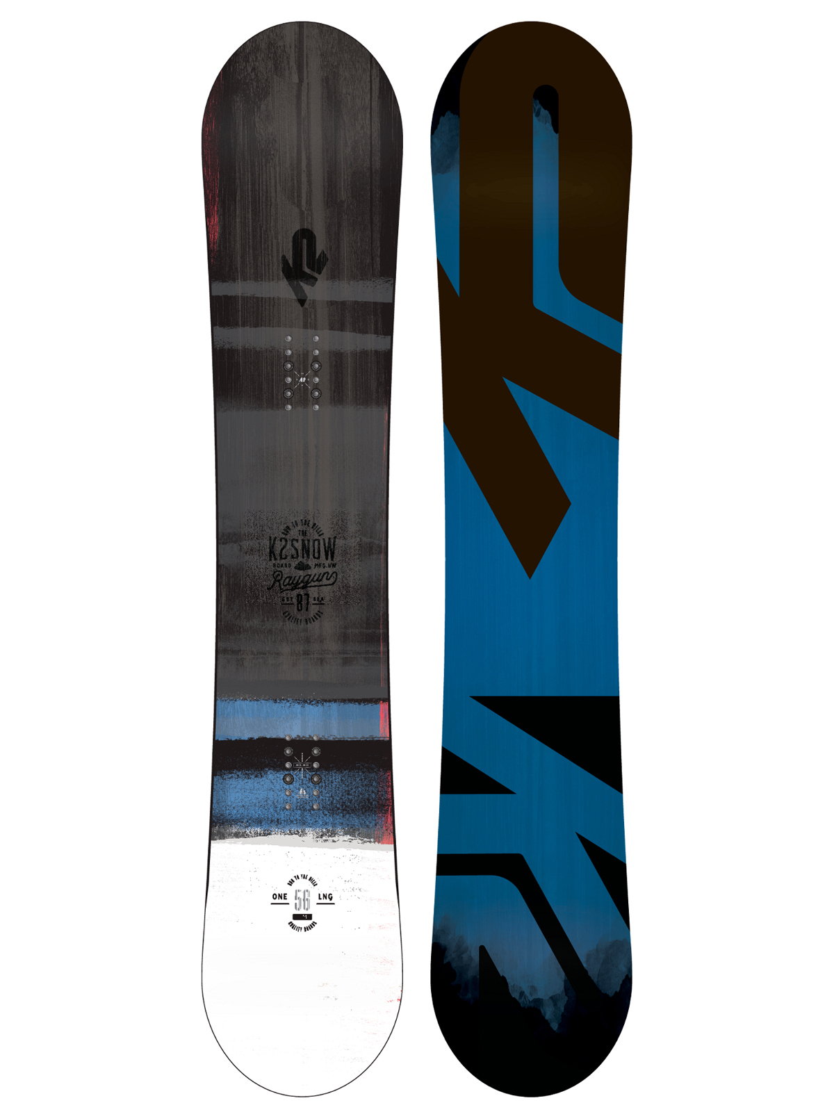Snowboard K2 Raygun (blue/black)